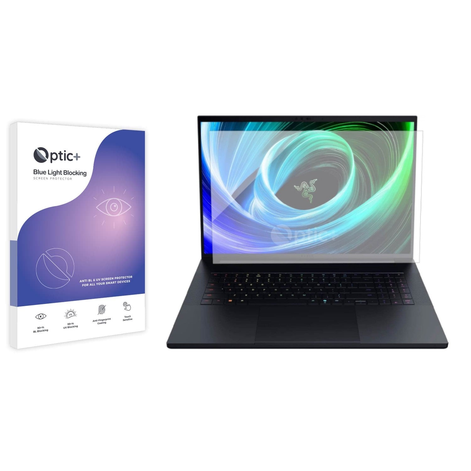 Optic+ Blue Light Blocking Screen Protector for Razer Blade 18 2025 ...