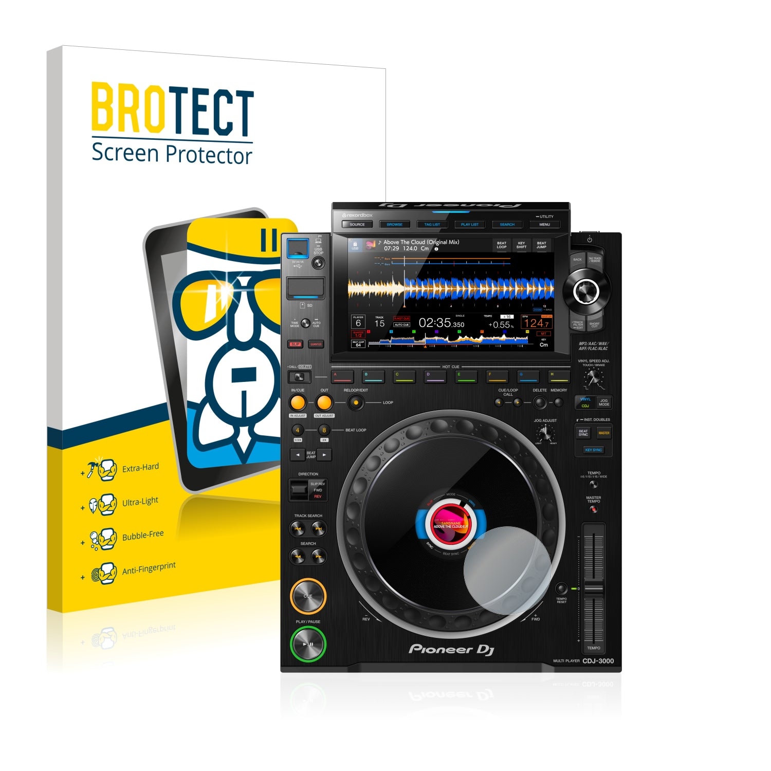 Screen Protectors for Pioneer CDJ 3000 (Kreis) – ScreenShield